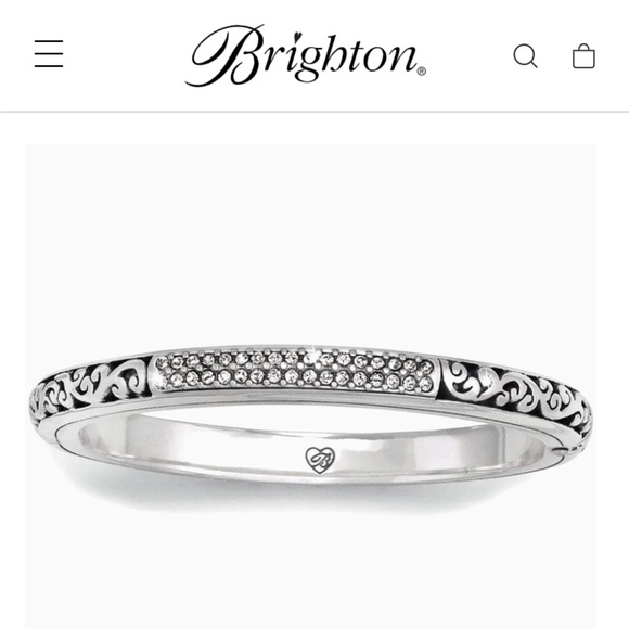 Brighton | Jewelry | Brighton Sacred Cross Hinged Bangle | Poshmark
